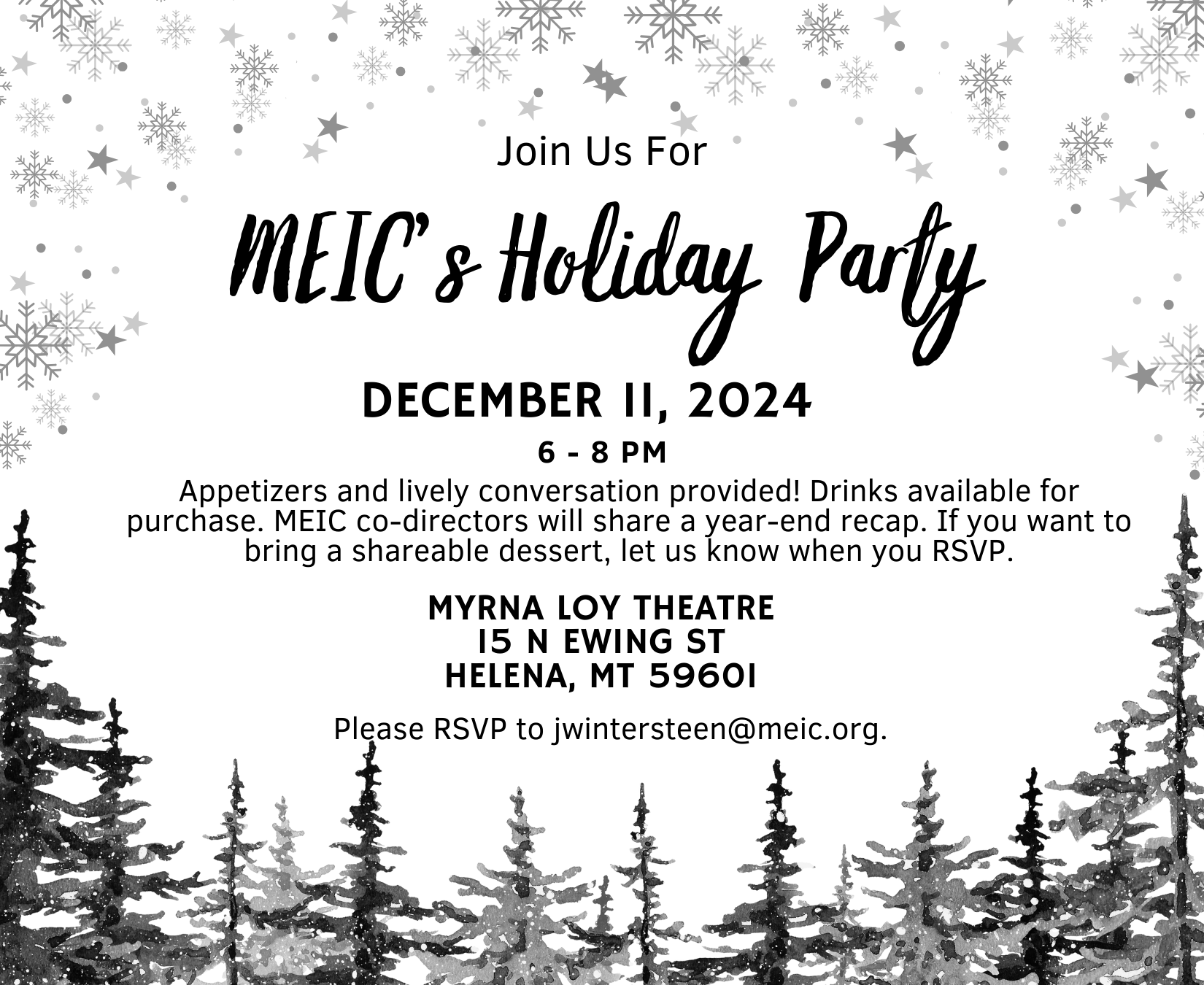 MEIC’s Holiday Party - Montana Environmental Information Center - MEIC