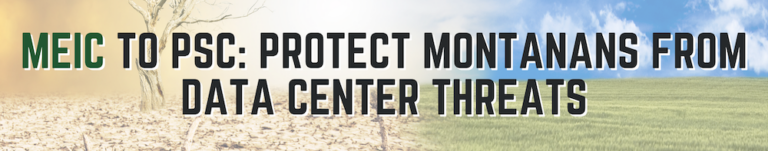 MEIC to PSC Protect Montanans from Data Center Threats - Montana ...
